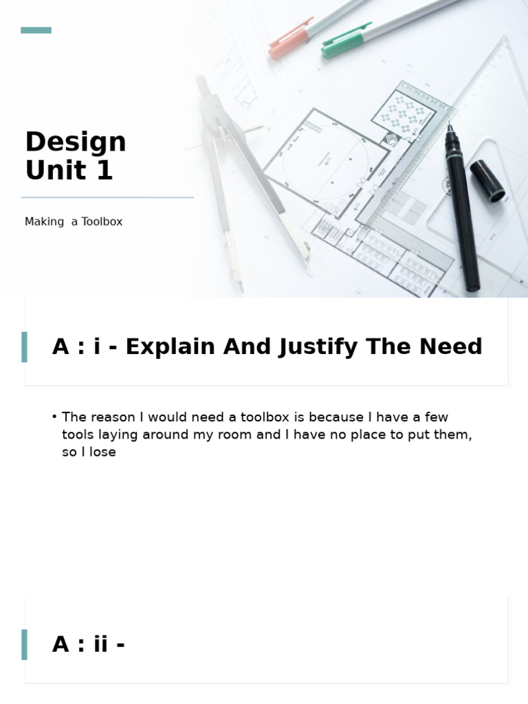 Design Unit 1 | PDF
