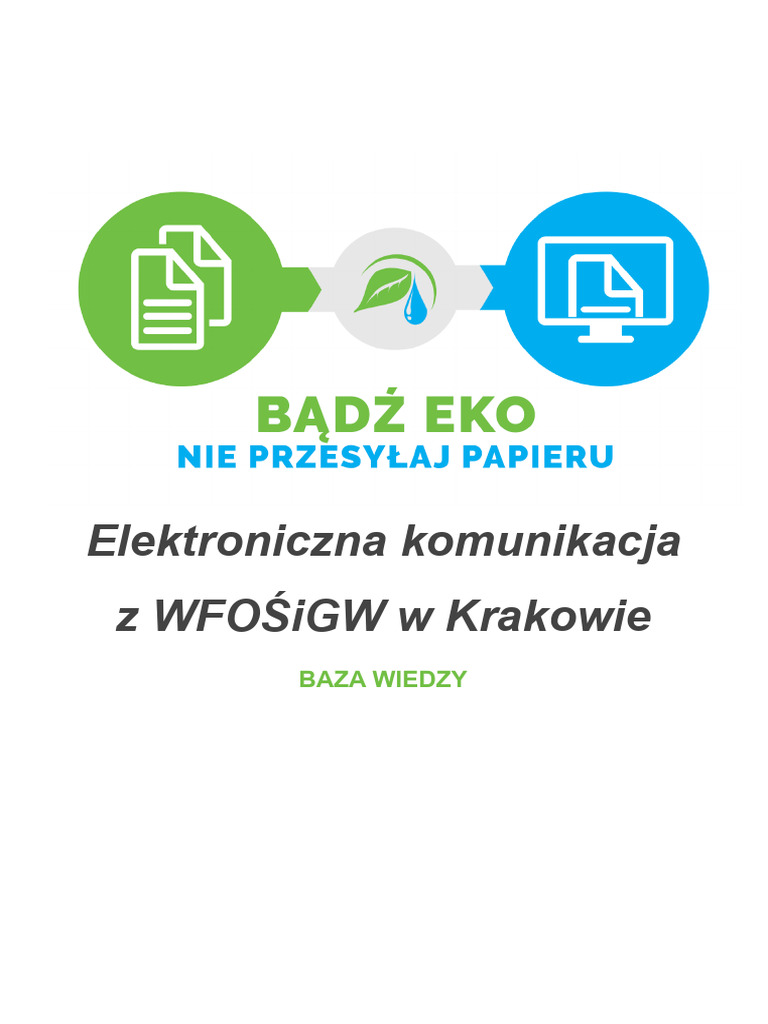 Badz Eko Nie Przesylaj Papieru | PDF