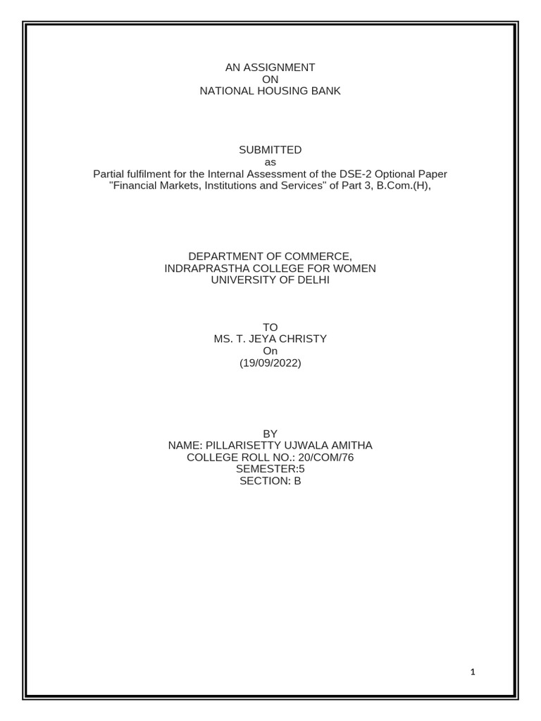 NHB | PDF