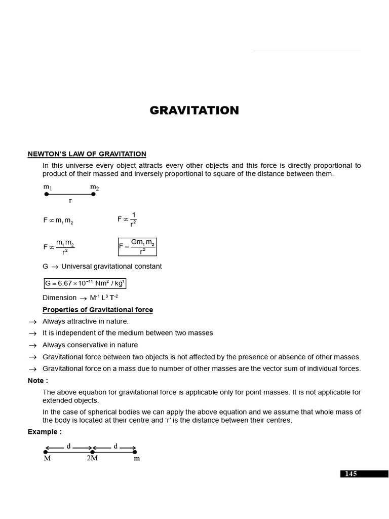 Gravitation (LN) | PDF