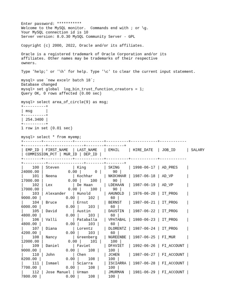 7 9 1st July 2024 Session 13 | PDF | My Sql | Data Management Software