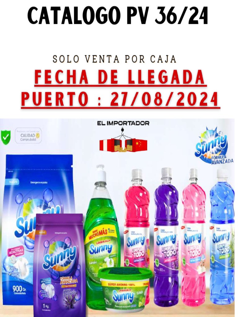 Catalogo Limpieza PV-36-3 | PDF