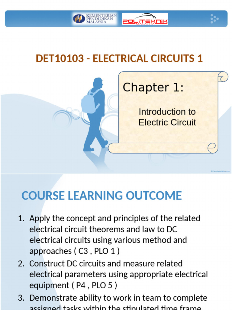 TOPIC 1-Introduction To Electric Circuit | PDF