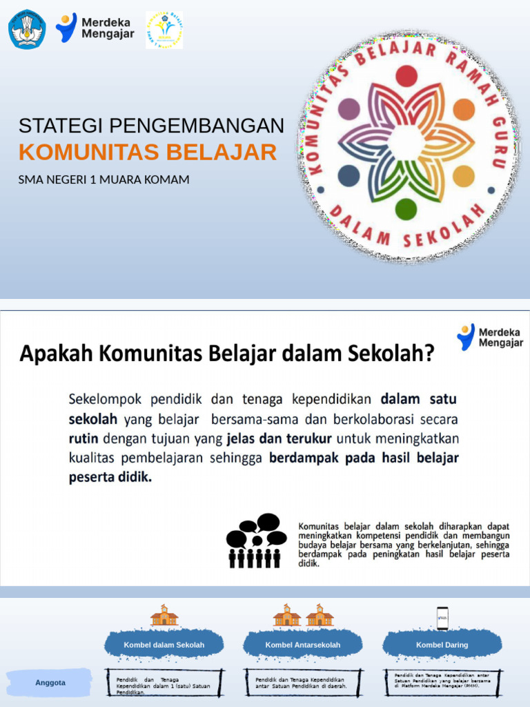 Komunitas Belajar | PDF