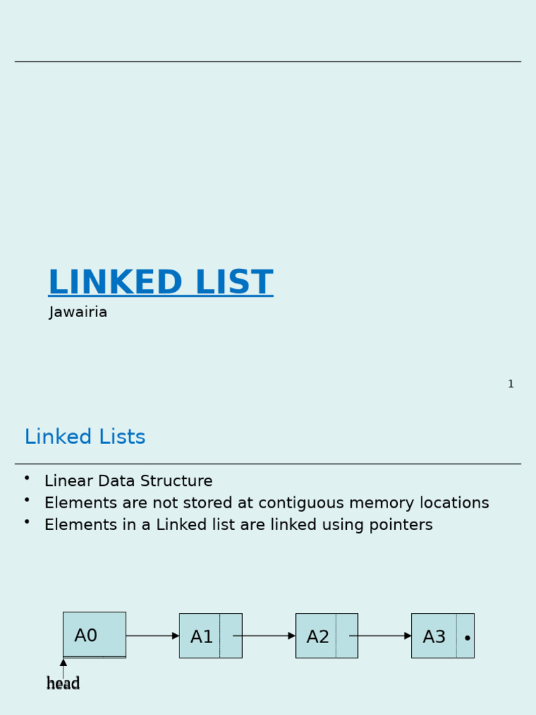 Linked List | PDF