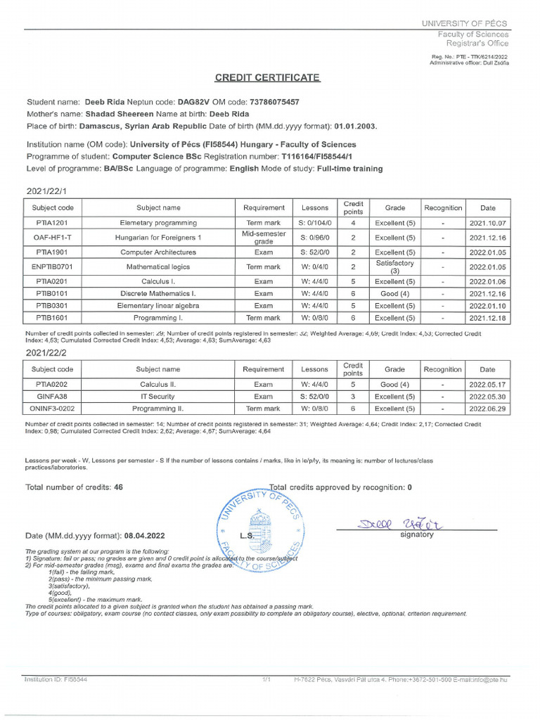 University Marks Old Version | PDF