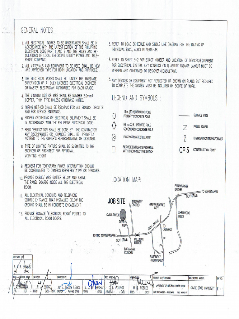 PLAN Electrical Power System Trece 2nd Posting | PDF