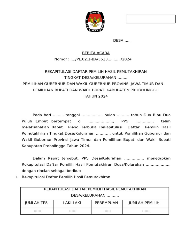 Draft Ba Pleno DPHP PPK PPS | PDF