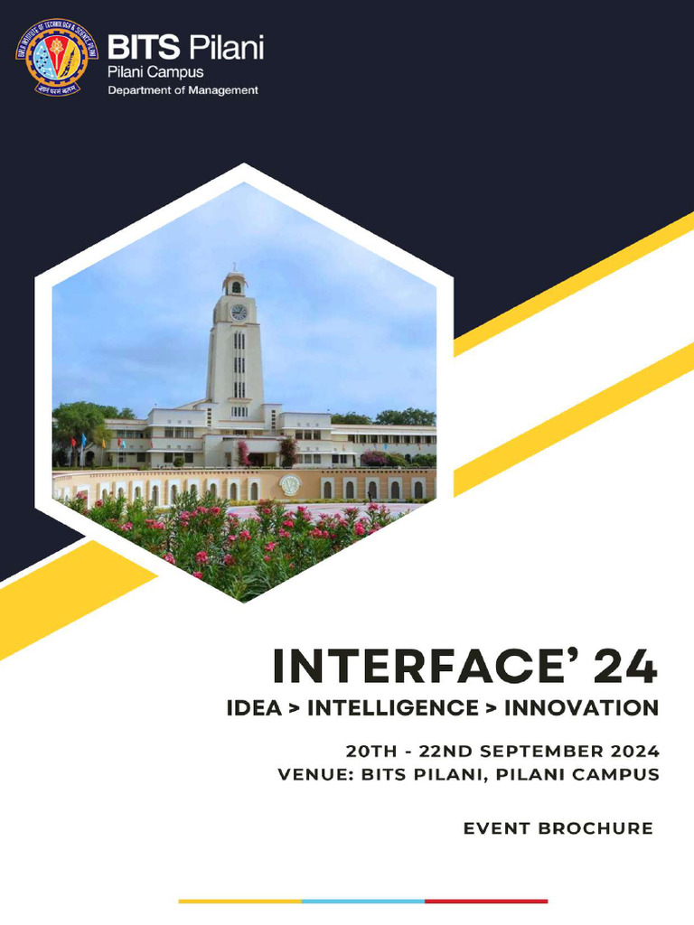 Interface Event Brochure - 2024 | PDF