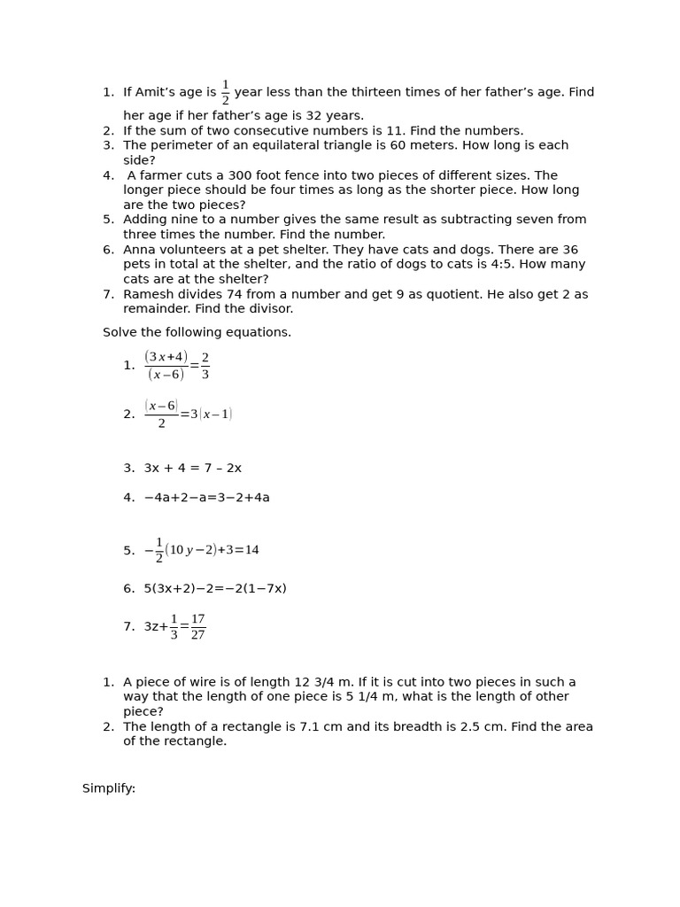Class 7 Math | PDF | Language Arts & Discipline | Teaching Methods & Materials