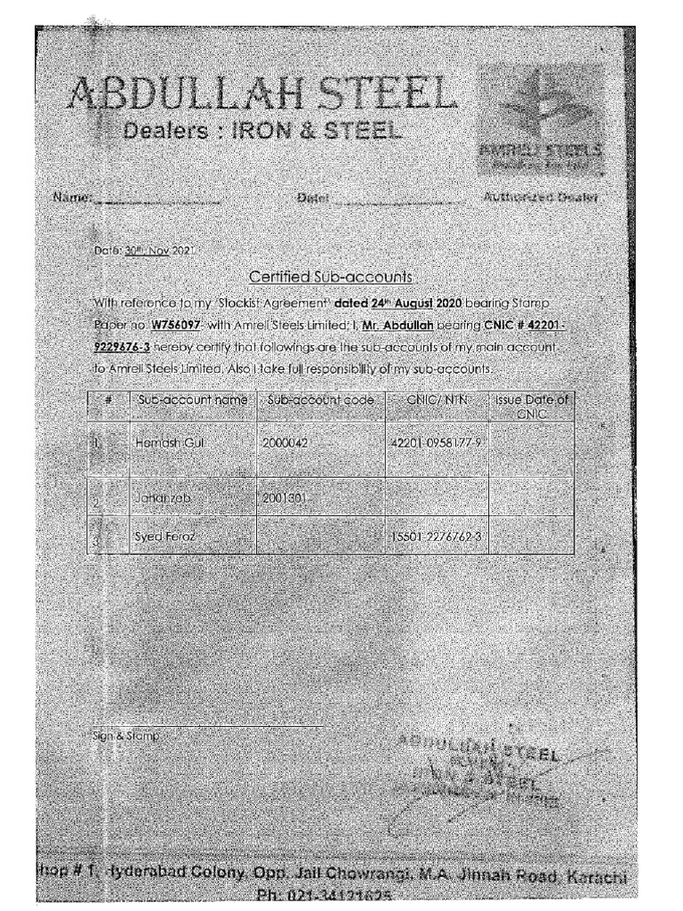 Himesh Gul Sub Account | PDF