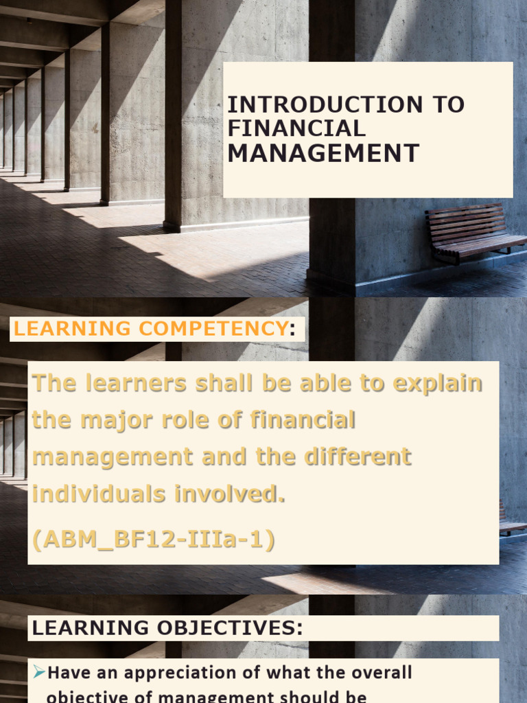 Intro To Financial Management | PDF