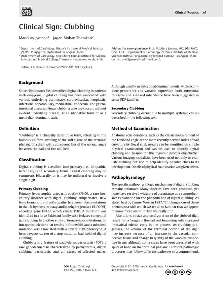Clinical_Sign_Clubbing | PDF