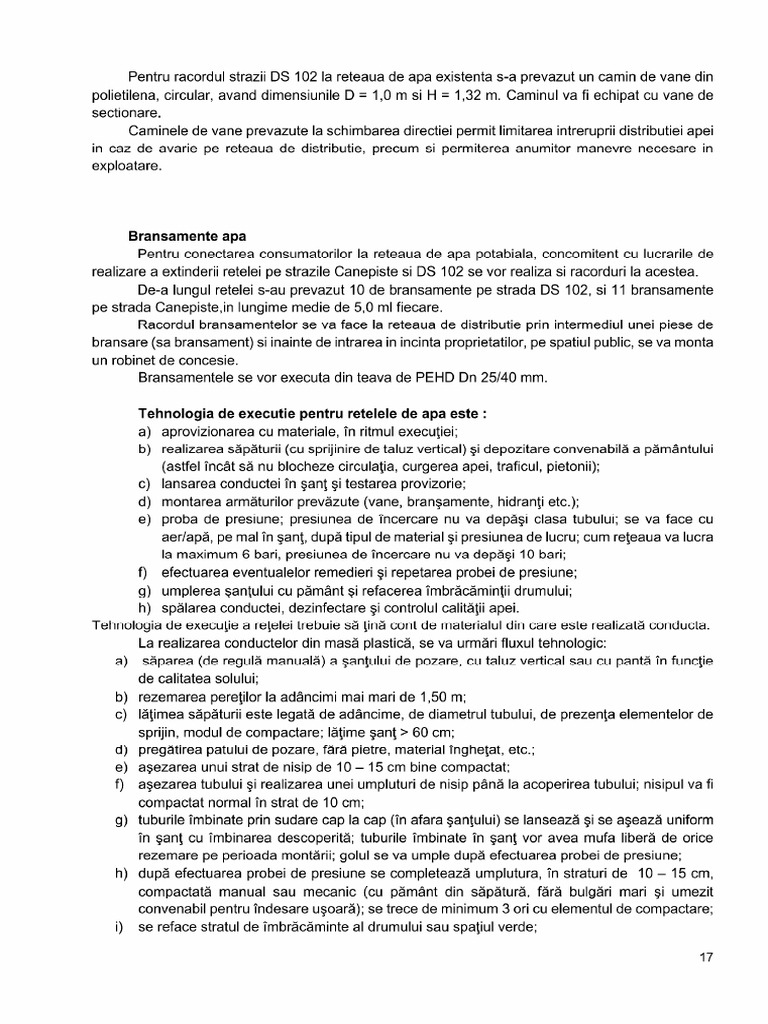 Tehnologie Conducte | PDF