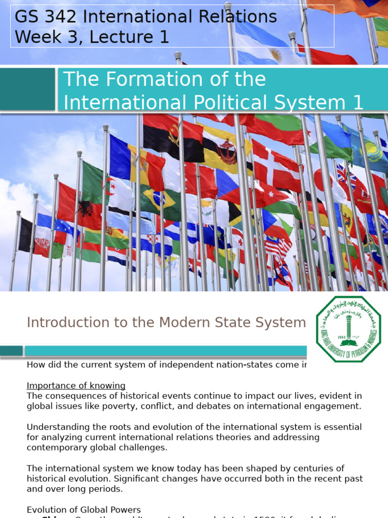Chapter Two - The Emergence of A Global System of States | PDF