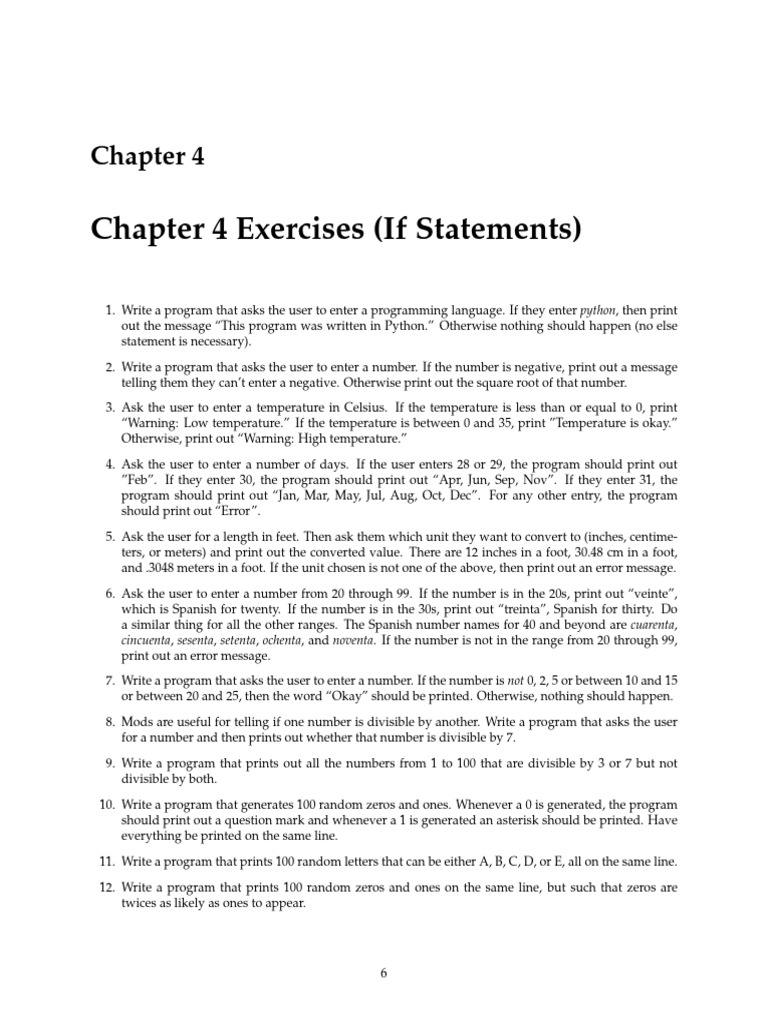 If Statement | PDF