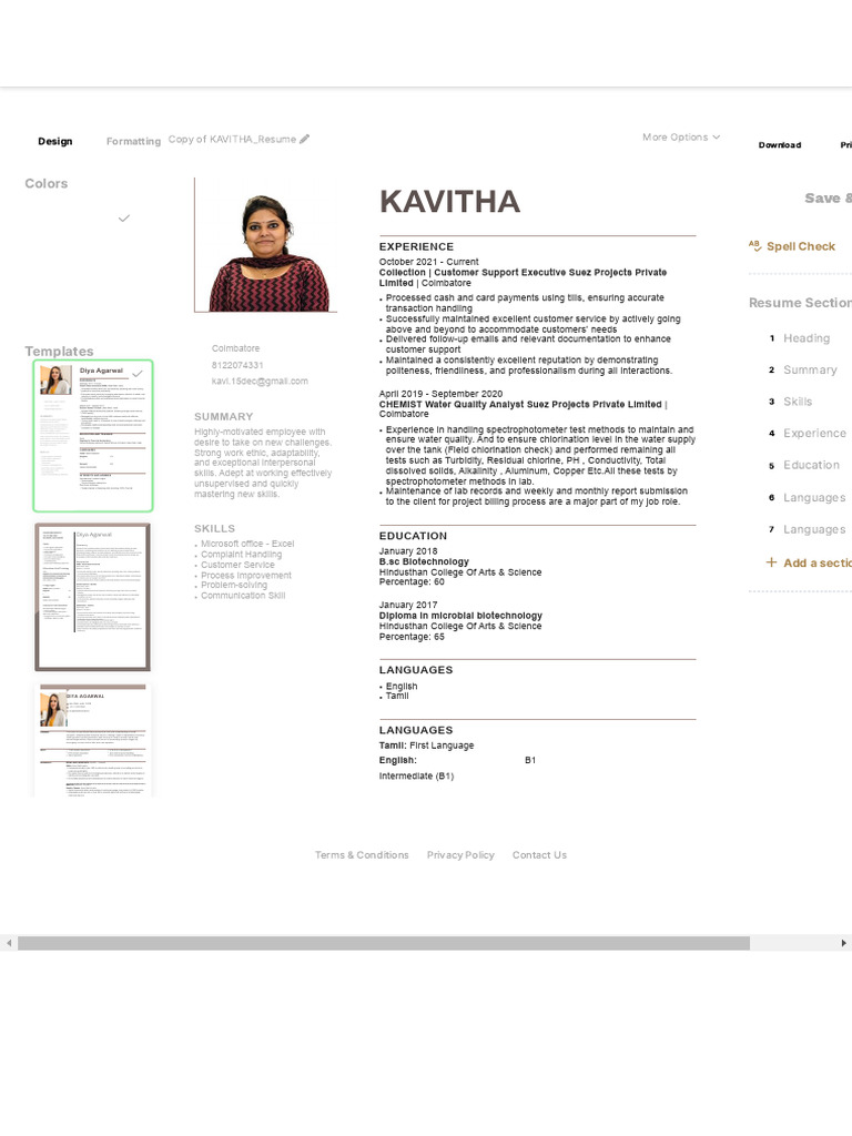 Finalize Resume - Resume Now3 | PDF