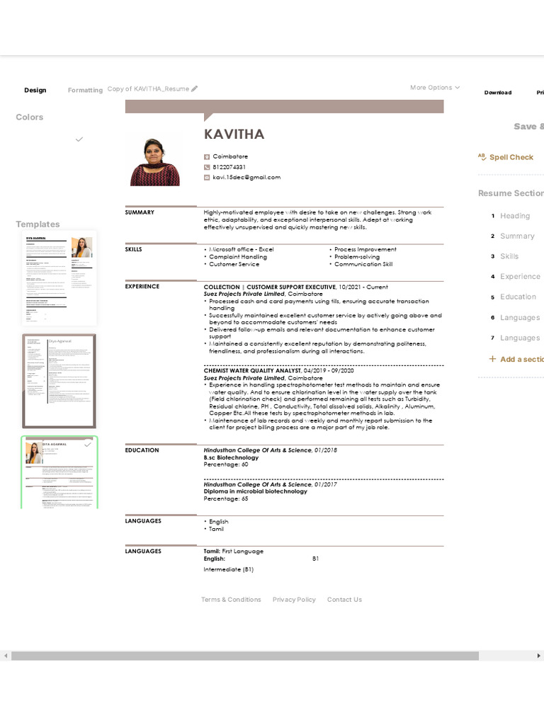 Finalize Resume - Resume Now1 | PDF