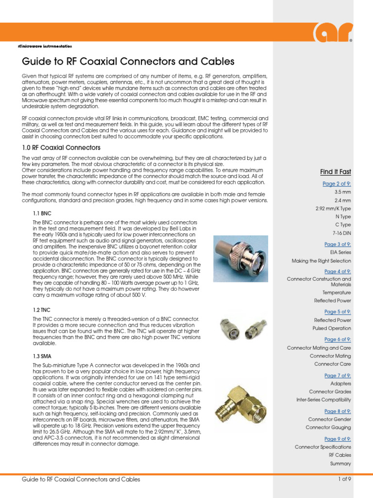 Guide_to_RF_Coaxial_Connectors_and_Cables | PDF