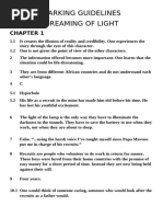 Grade 11 Dreaming of Light Summary | PDF