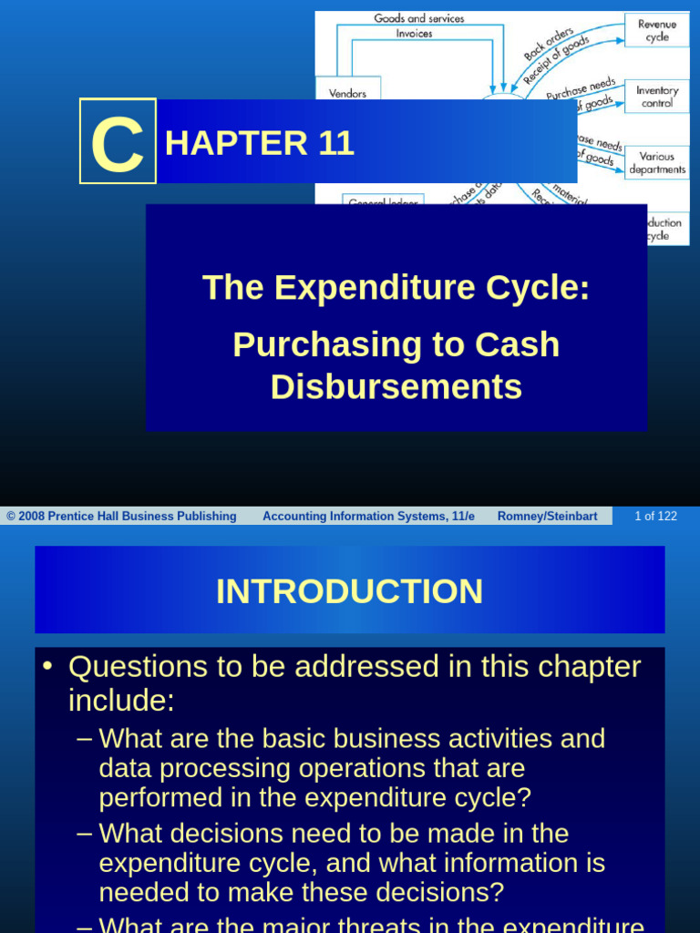 Expenditure Cycle | PDF