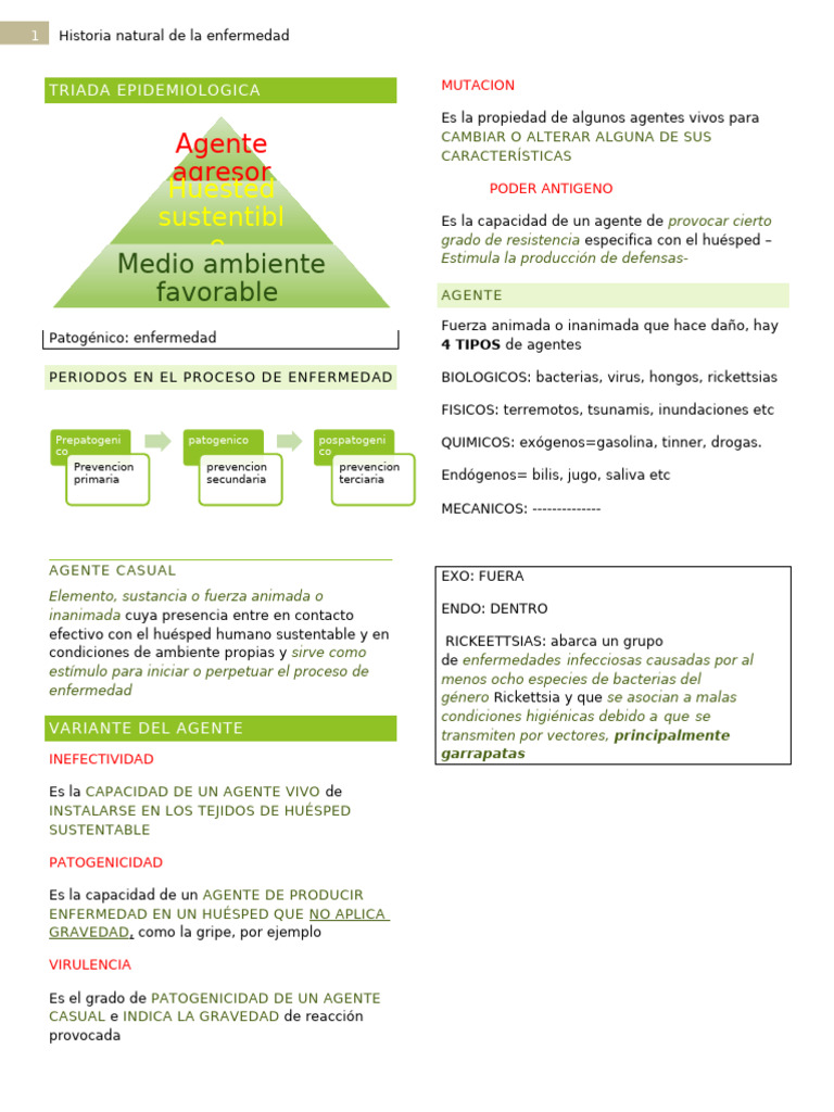 Triada Epidemiologica | PDF