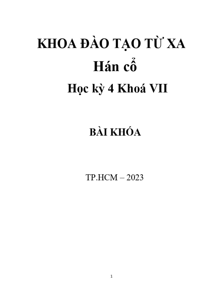 1.HK4-TX7-Giáo trình-GIỮA-CUỐI-SV | PDF