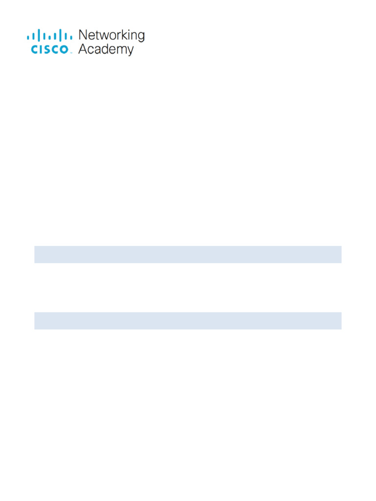 11.6.6 Lab - Calculate IPv4 Subnets | PDF 11.6.6 Lab - Calculate IPv4 Subnets | PDF