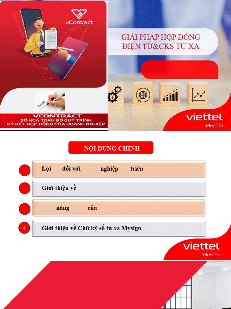 Viettel - HCM - Gioi Thieu Vcontract & Mysign 2023 - V2 | PDF