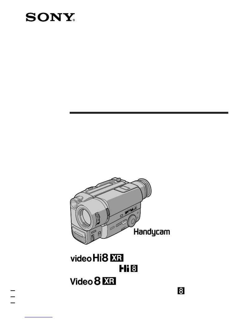 Sony Handicam | PDF
