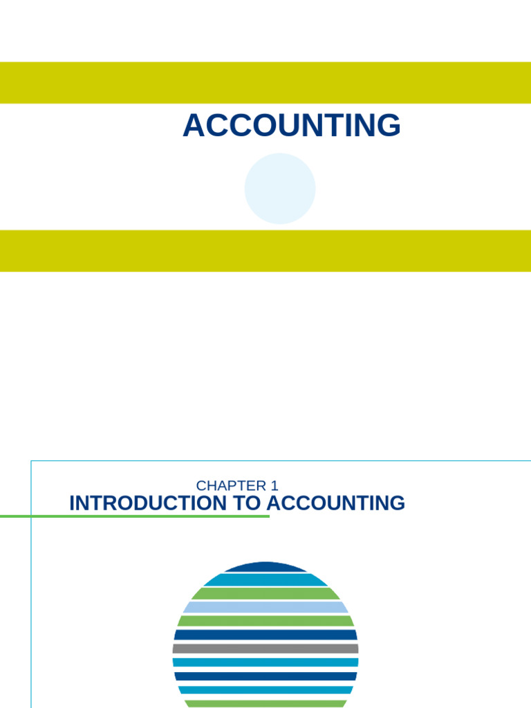 CFAB - Accounting 1 - Slides | PDF