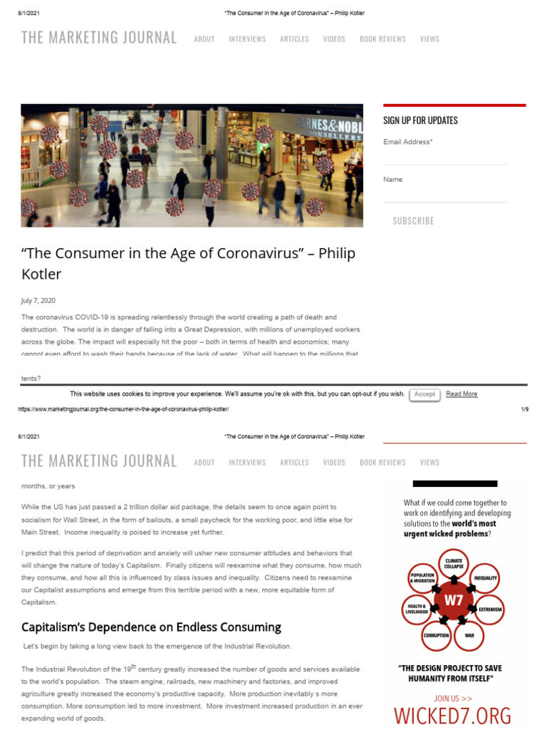 The Consumer Age | PDF