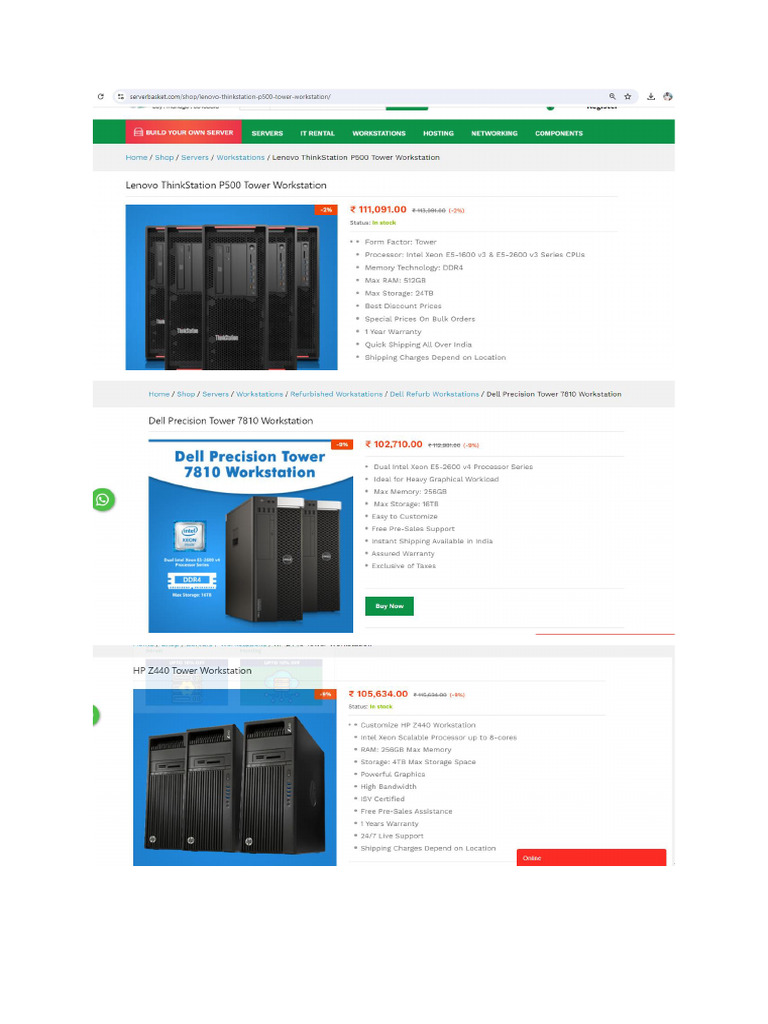 Workstation Refurbished | PDF
