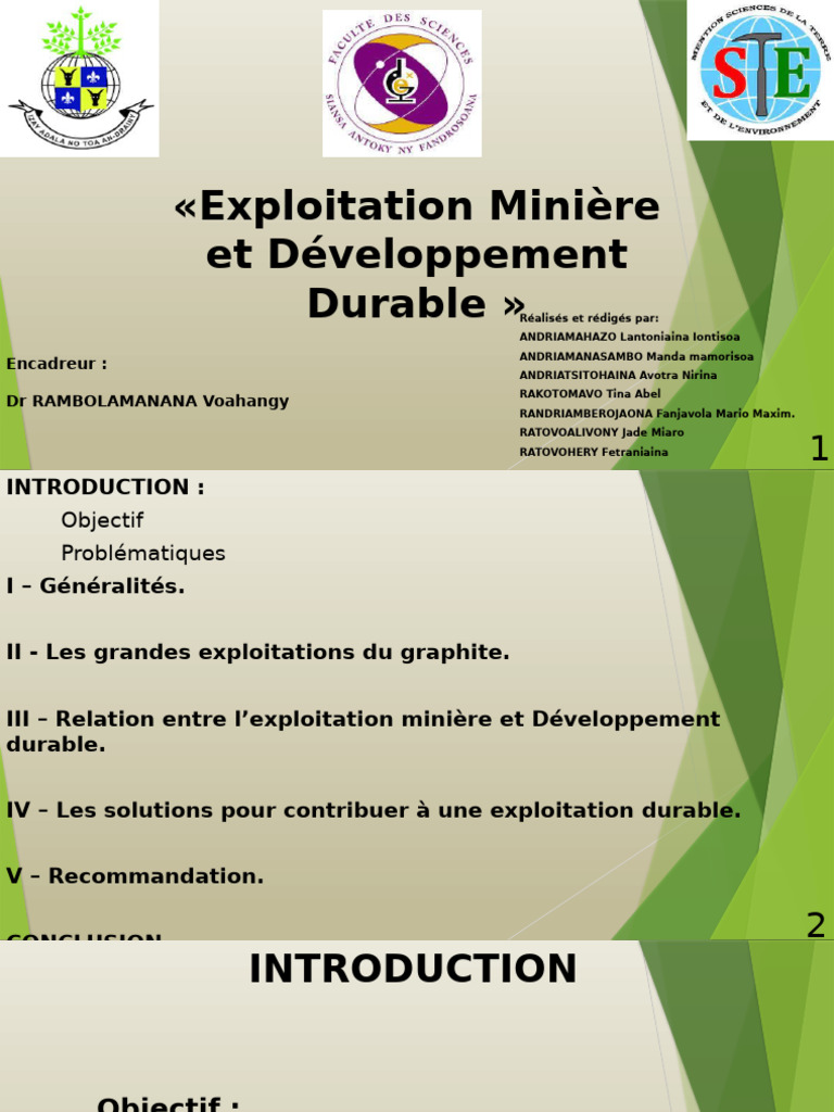 Exlpoitation Minière Version Final | PDF