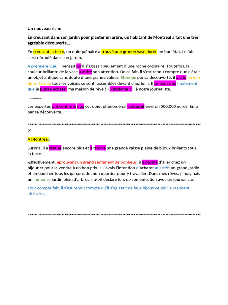 6 A-Un Nouveau Riche | PDF