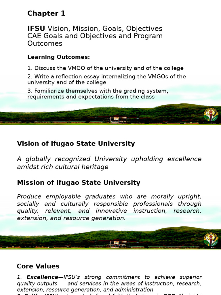 Methods of Research Course Outline IFSU VMGO | PDF