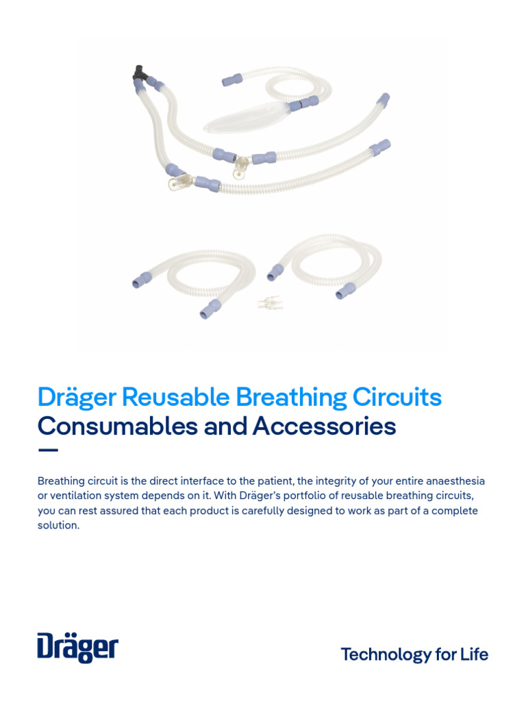 Breathing Circuits Reusable Pi 100398 en Master | PDF