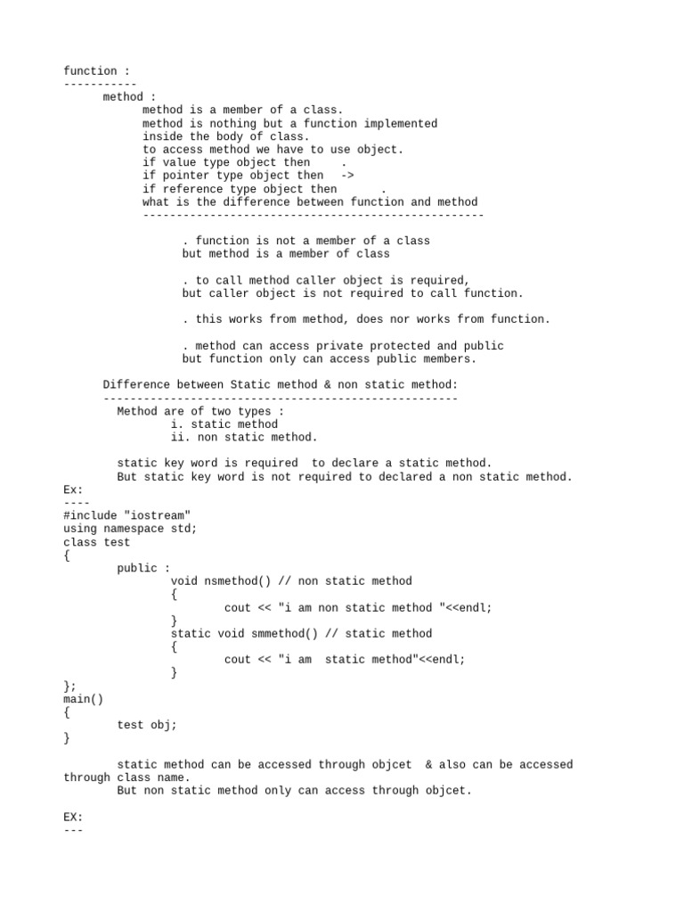 Day 3class And Object Part Iii Pdf Method Computer Programming Pointer Computer Programming 8989
