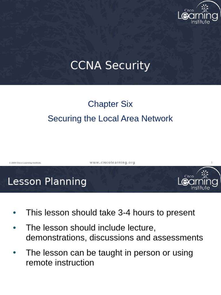 CCNA Security 06 | PDF