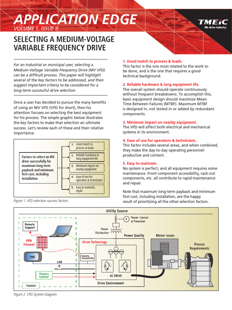 Application Edge Volume 1 - Issue 9 Selecting A MVVFD | PDF