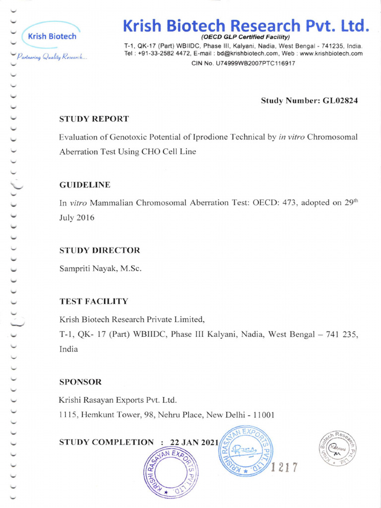 CA in Vtro | PDF