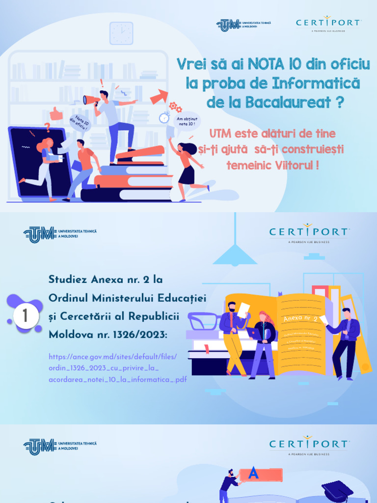 10 Din Oficiu La BAC La Informatica in Doar 10 Pasi | PDF