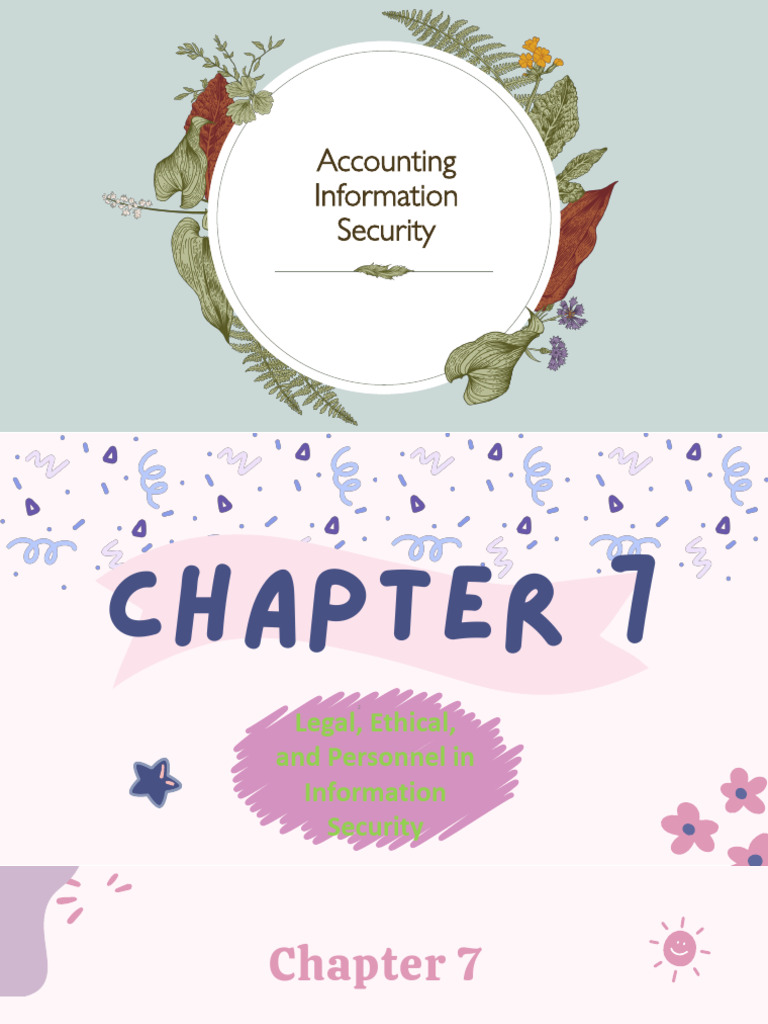 Chapter 7 - Part 2 - AISe - Eng - LMS - Students | PDF | Information Security | Business