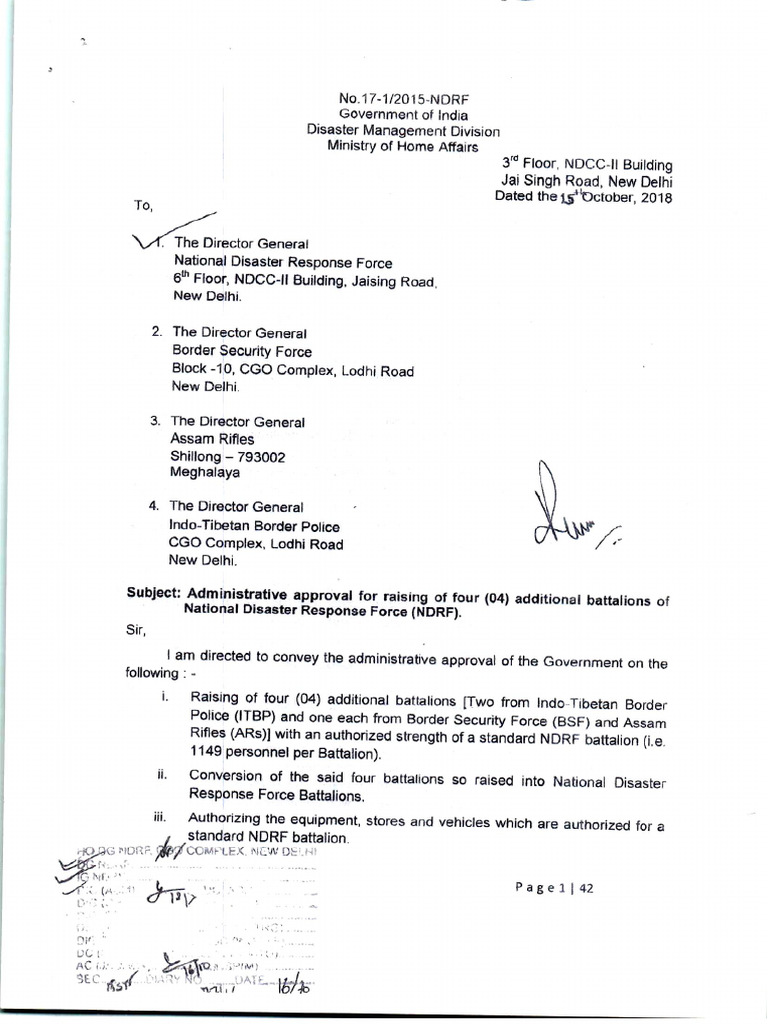 2018 (Sanction Order 13 To 16 BN) | PDF