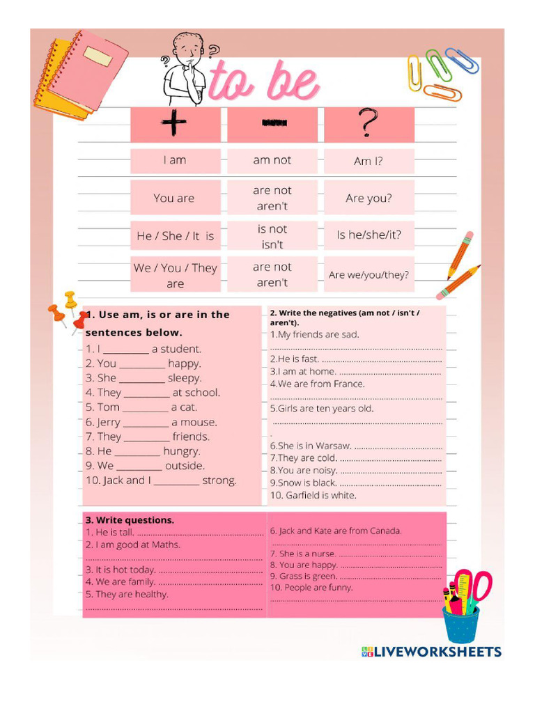 Be Have Got Can | PDF