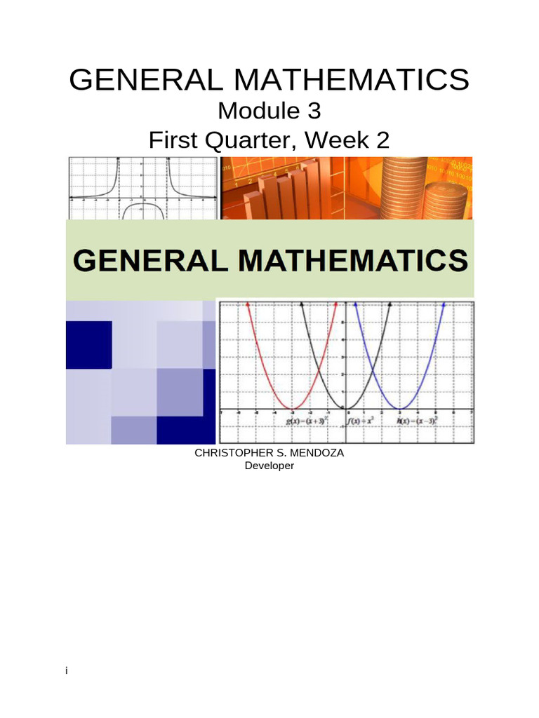 Gen Math Module 3 | PDF