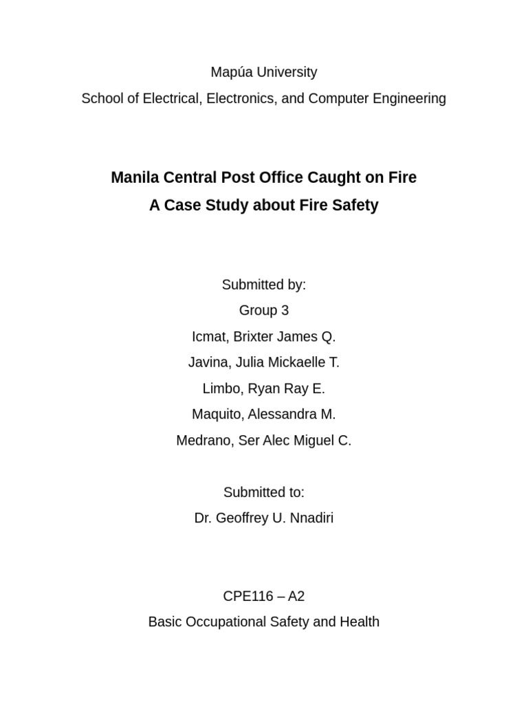 Group 3 Case Study | PDF