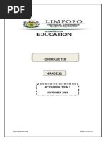 2025 Accounting Grade 11 ATP | PDF | Debits And Credits | Value Added Tax