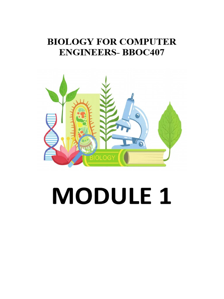 Biology For Engineers Imp Notes | PDF