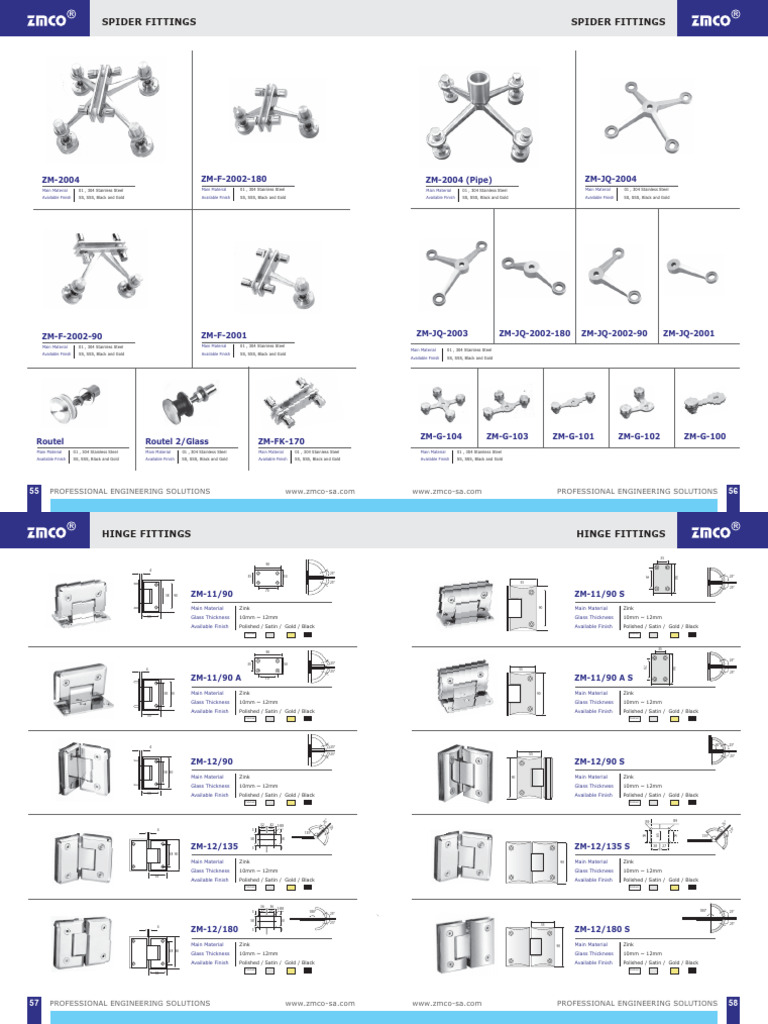 Glass Fitting Accessories | PDF